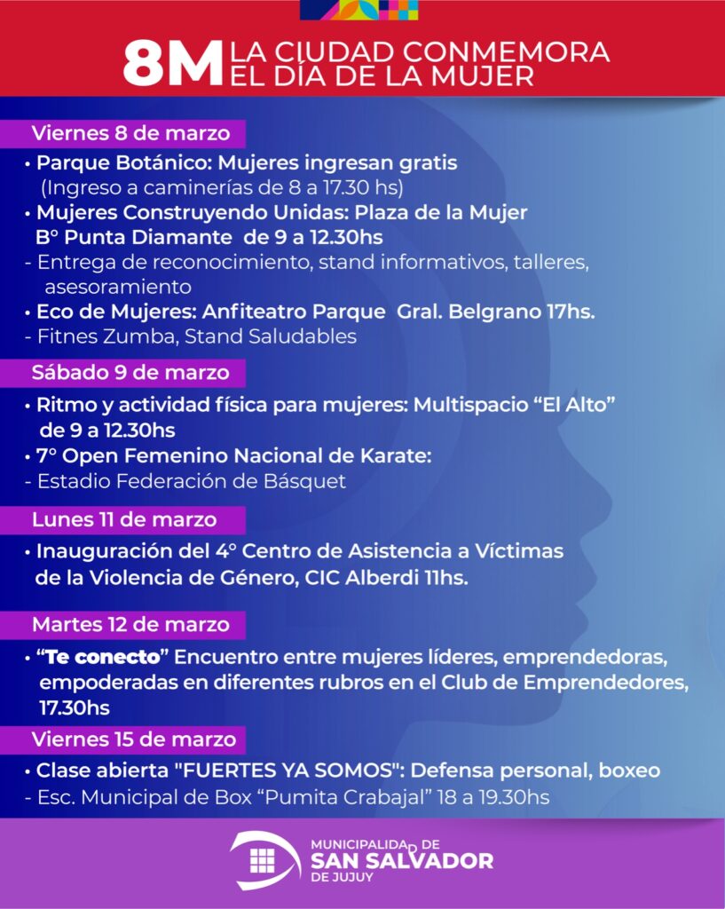 Actividades para conmemorar el “Día Internacional de la Mujer” - El ...